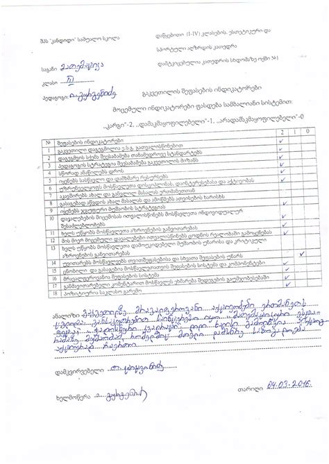 მასწავლებელთა ურთიერთდასწრება