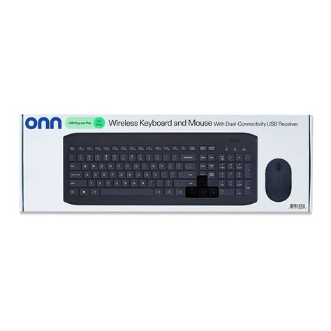 Brandclub Onn Wireless Keyboard And Mouse Combo 104 Keys Optical