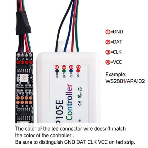 SP108E Wifi LED Pixel Controller Smart Light Control