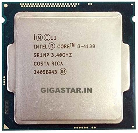 Intel Core I3 4130 4th Generation Processor 3 40 Ghz For Lga 1150 Socket Gigastar