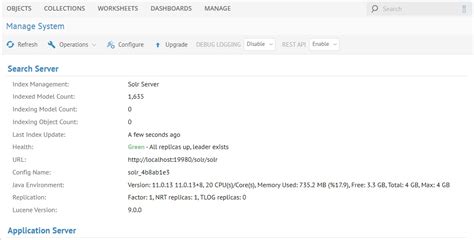 Migrating To Solr Indexing Server Troubleshooting Talend Data Catalog