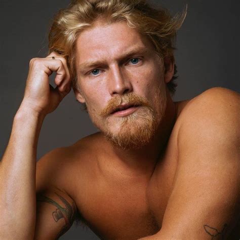 Light Blonde Beard Blonde Man With Beard Handsome Men Male Model