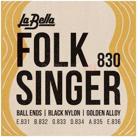 La Bella 830 Folksinger - Струны для фолк гитары - купить с доставкой ...