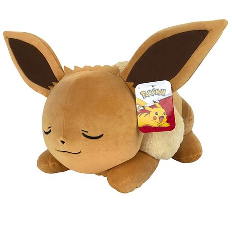 Pokemon Pokémon 18 Inch Sleeping Plush Eevee Usa
