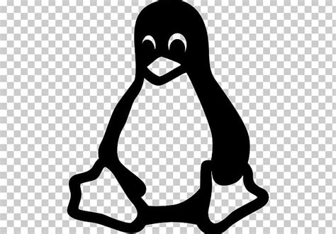 Linux Tux PNG Clipart Beak Bird Black And White Computer Icons Computer Software Free PNG