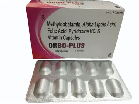 Methylcobalamin Alpha Lipoic Acid Folic Acid Pyridoxine Hcl Capsules