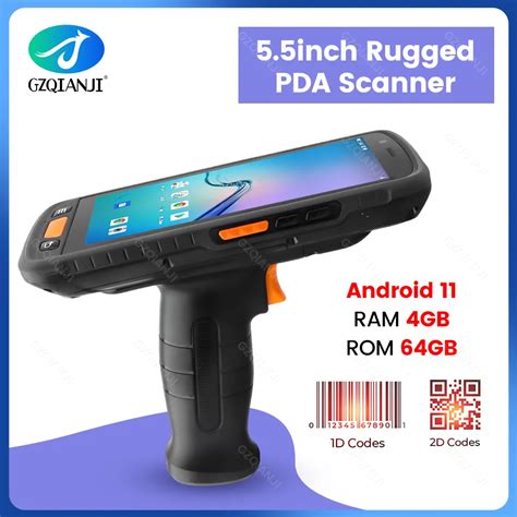 Rugged Android Barcode Scanner Pda With Wifi 4g Gps From Ddmyjan