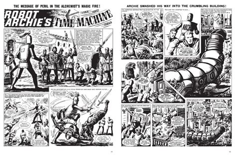 Robot Archie And The Time Machine Slings And Arrows