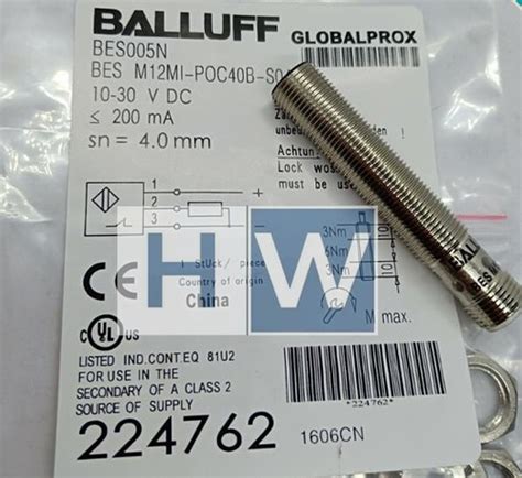 New 1pc Inductive Proximity Switch Bes005n Bes M12mi Poc40b S04g Sensor