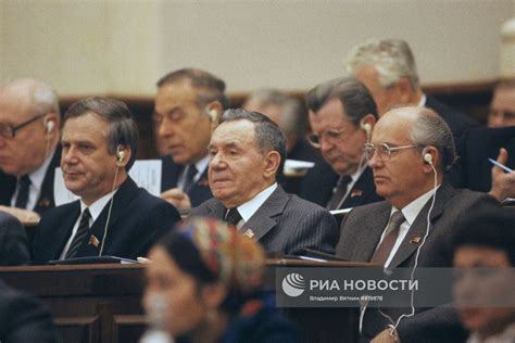 Заседание политбюро ЦК КПСС РИА Новости Медиабанк