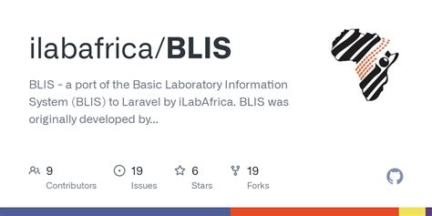 GitHub Ilabafrica BLIS BLIS A Port Of The Basic Laboratory Information System BLIS To