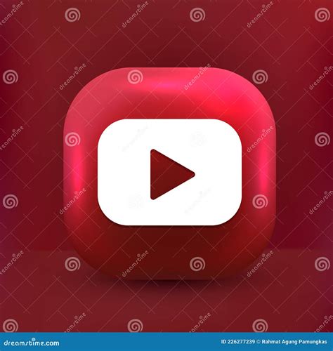 YouTube Button Editorial Photo CartoonDealer Com 142417469