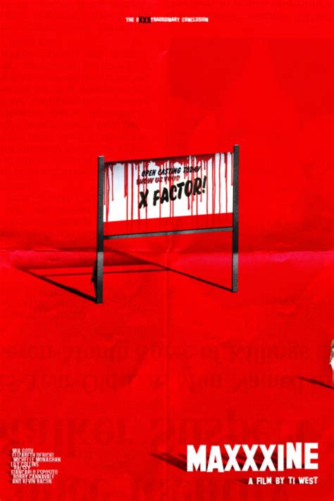 Maxxxine Poster Design Archives Posterspy