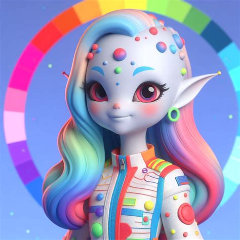 3d Disney Star Trek Style Pale White Alien Girl By Rtxrkibi On Deviantart