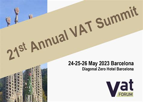 meet top vat experts at the 21st annual vat summit chelco vat