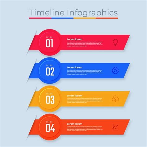 Premium Vector Timeline Infographics Design Marketing Icons Workflow