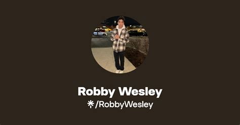 Robby Wesley Listen On Apple Music Linktree