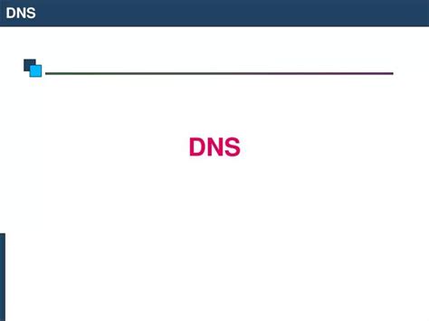 PPT DNS PowerPoint Presentation Free Download ID 6967939