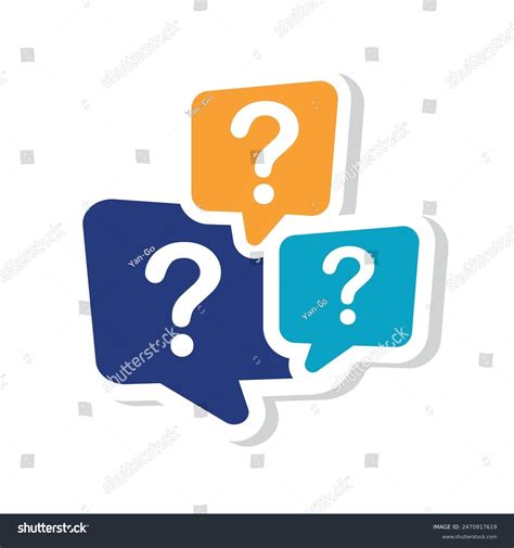 Illustration Exclamation Question Mark Speech Bubble Stock Vector Royalty Free 2470917619