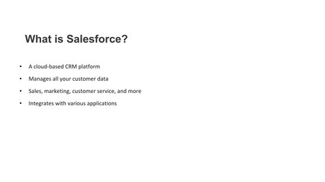Salesforce Integration With Nodejs Presentation Ppt