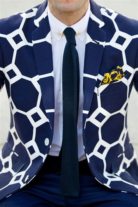 Octagon Print Jacket Soletopia