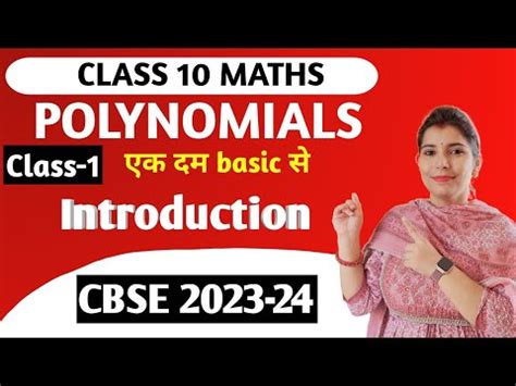 POLYNOMIALS CLASS 10 MATHS CHAPTER 2 NCERT Class10maths