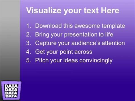 Folder With Data PowerPoint Templates Ppt Backgrounds For Slides