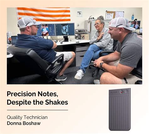 Simplifying Note Taking For A Quality Technician Donna Boshaws Story