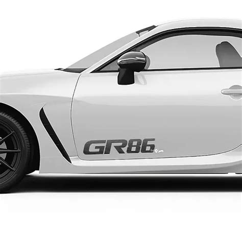 Gr86 Decals And Stickers Custom Graphics For Toyota Gr86 Sticker For