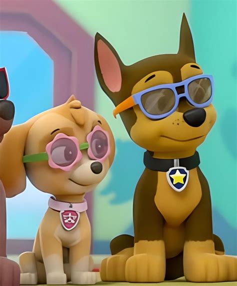 Undo Paw Patrol Chase X Skye Skase Happy Moment Love Song Artofit