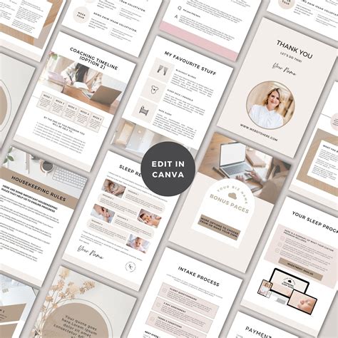 Client Welcome Packet Template Sleep Consultant Welcome Packet New