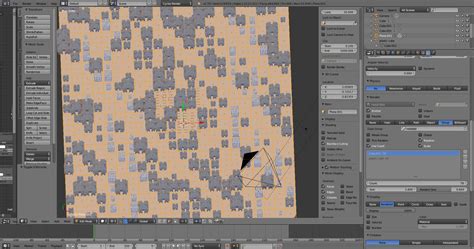mesh create random distribution of dupli objects on particle system