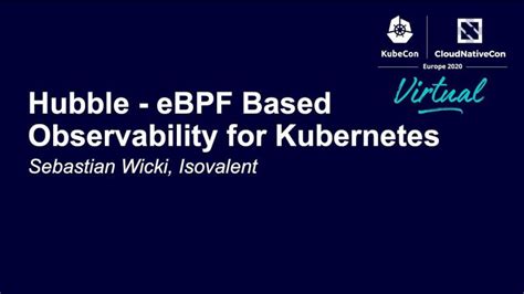 Donald Lutz On Linkedin Hubble Ebpf Based Observability For