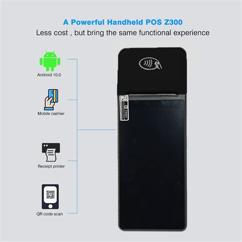 4G Android 10 0 Handheld POS Terminal With Fingerprint Qr Code Scanner 58mm Thermal Printer All