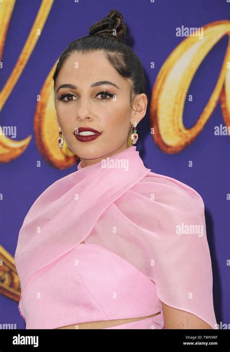 Film Premiere Of Aladdin Featuring Naomi Scott Where Los Angeles California United States