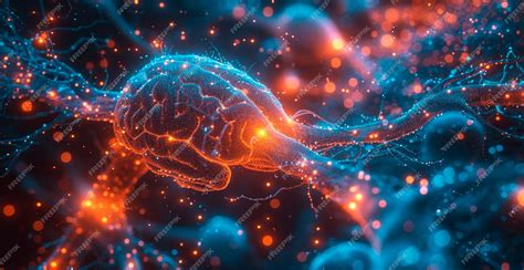 Activité Des Neurones Et Des Synapses Connections Neuronales Dans Les