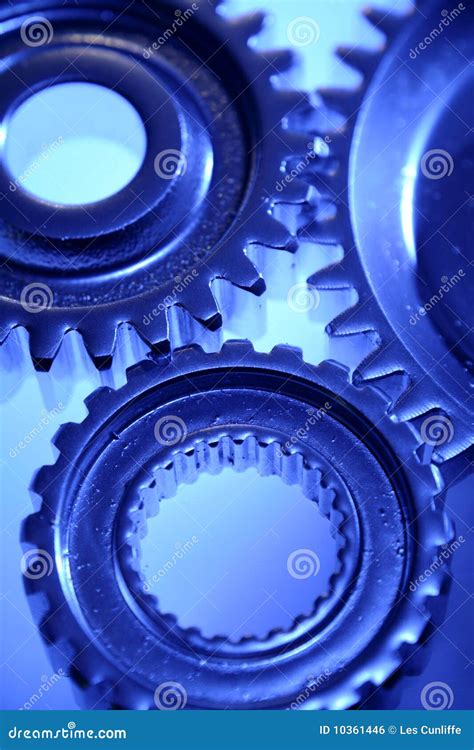 Three Cogs Stock Photo Image Of Indoor Industrial Concept 10361446