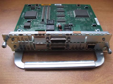 cisco nm 1fe 2ce1 b u 1 port fast ethernet 2 port e1 isdn pri network