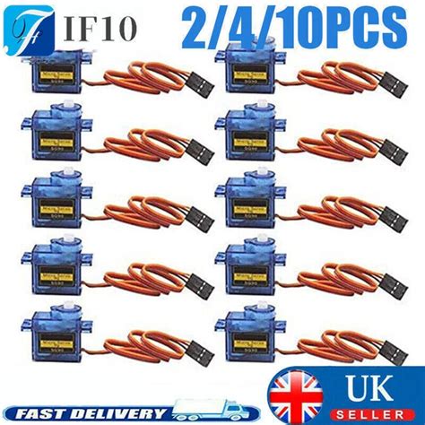 Mini Sg90 Sg 90 Gear 9g Micro Servo For Rc Airplane Helicopter Car Boat Robot Uk £688 Picclick Uk