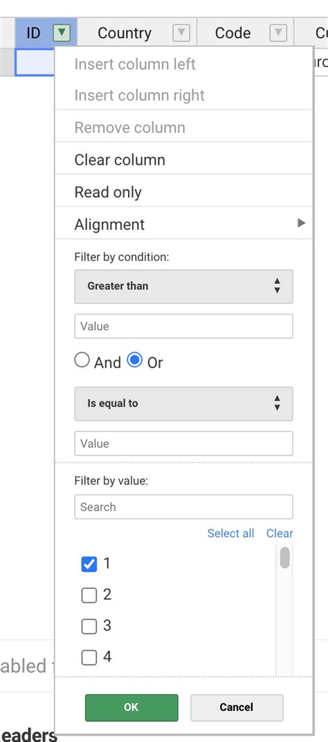 Data Grid Implement Multi Column Filter · Issue 201 · Muimui X · Github
