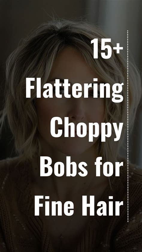 17 Flattering Choppy Bobs For Fine Hair Youll Love In 2026
