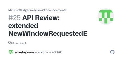 Api Review Extended Newwindowrequestedeventargs · Issue 25 · Microsoftedge