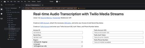 Perform Medical Transcription Analysis In Real Time With Aws Ai Services And Twilio Media