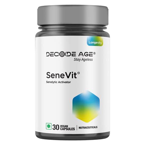 Decode Age Senevit Senolytic Activator Nutrabay™