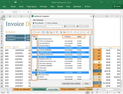 How To Hide Protect Save Excel Sheets As Separate Files With Workbook
