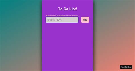 Html Css Js Crud Codesandbox