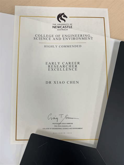 Xiao Chen On Linkedin Heard The Wonderful News That I Have Been Nominated For The Early Career