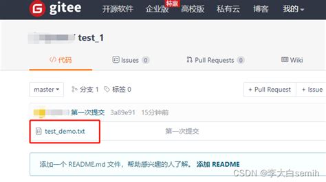 Git 、gitee 及github的操作git 刷新秘钥 Csdn博客