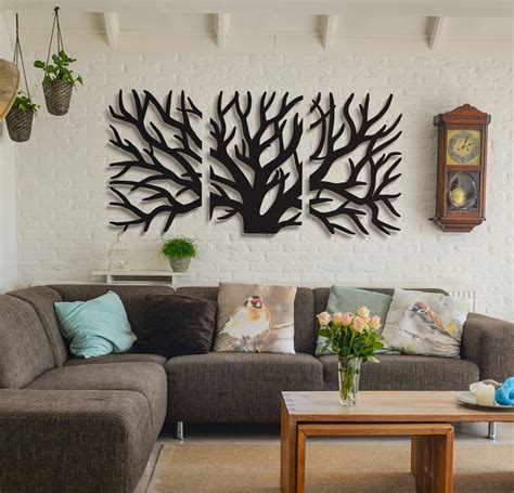 Tree Branches DXF Laser Cut Files Svg Files For Cricut Digital Prints Png Wall Art Dxf Ready