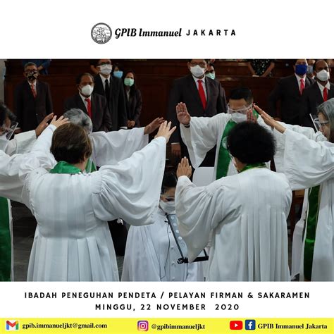 Ibadah Peneguhan Pendeta Pelayan Gpib Immanuel Jakarta Facebook